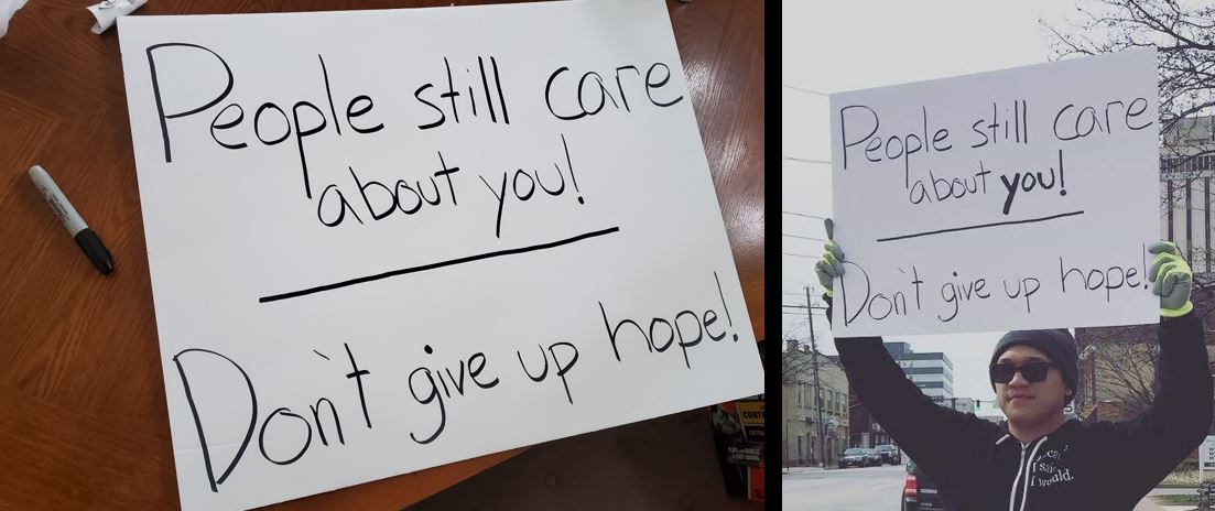 Parade for Pizza. - because I said I would.