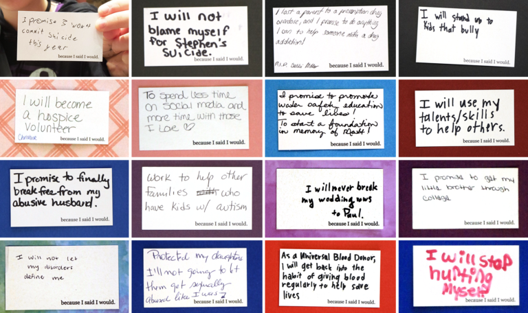 Promise Cards - because I said I would.